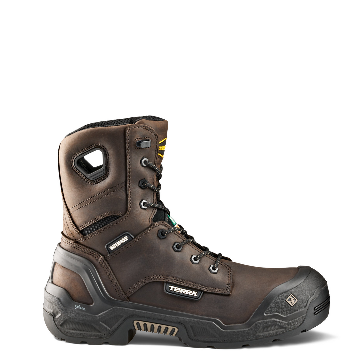 TERRA EXILE 25 8" WATE | RPROOF WORK BOOT FOR MEN WITH COMPOSITE TOE C ...