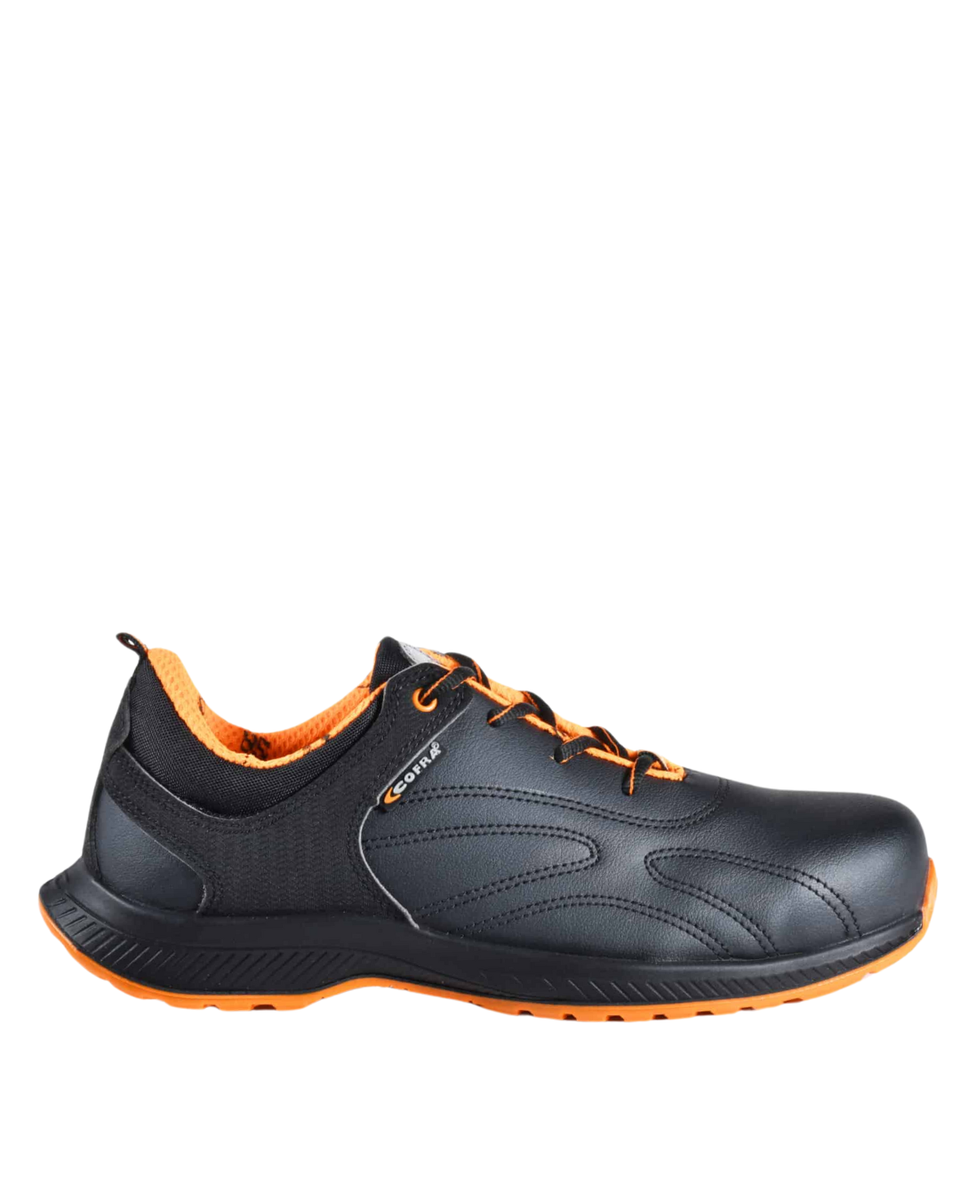 COFRA FIREFAN ATHLETIC WORK SHOES BLACK MICROTECH – S1 P SRC | CF02027 ...