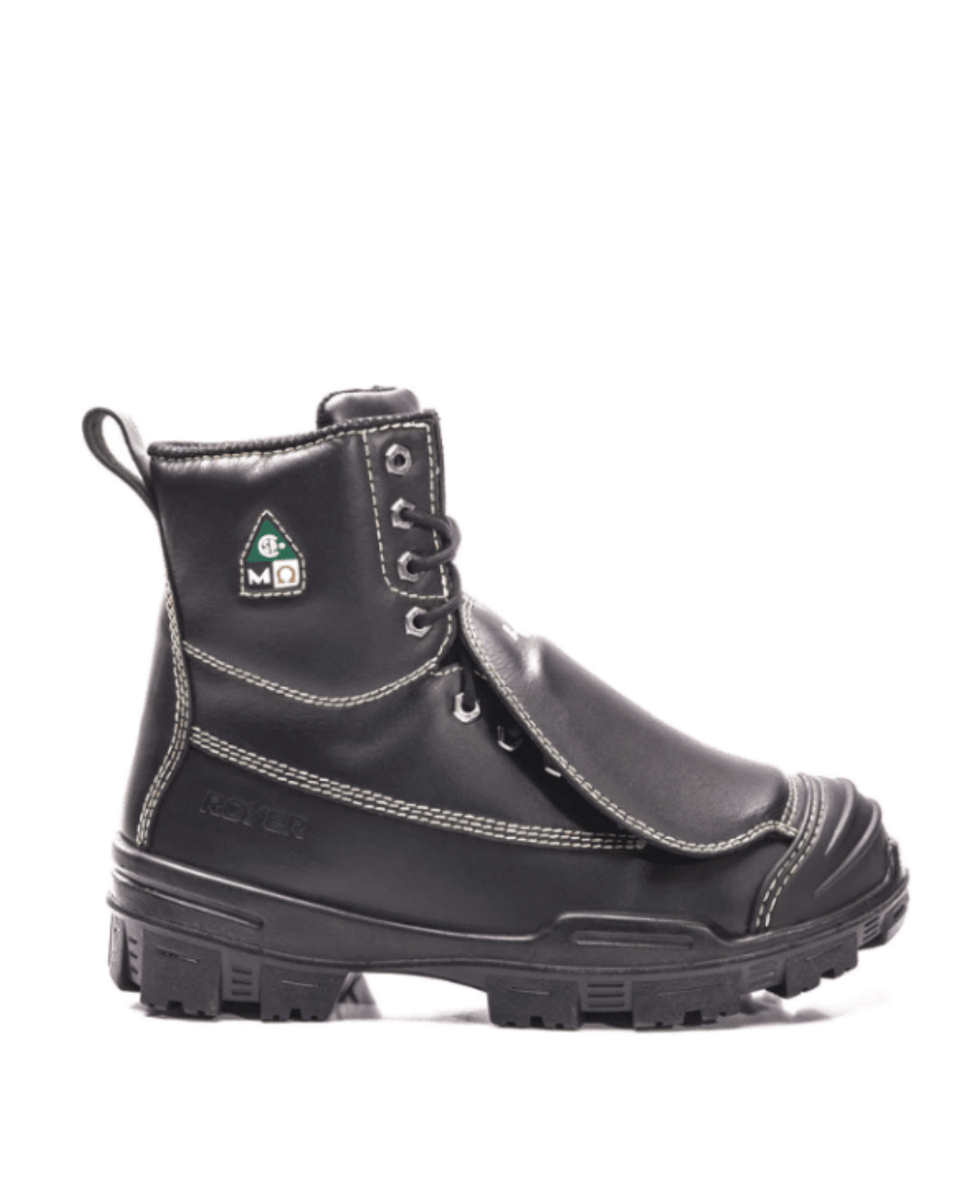 ROYER VENTURA REALFLEX™ 8″ WORK BOOTS WITH METATARSALE GUARD BLACK- CS ...